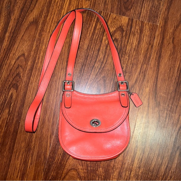 Coach | Bags | Coach Red Crossbody Bag | Poshmark